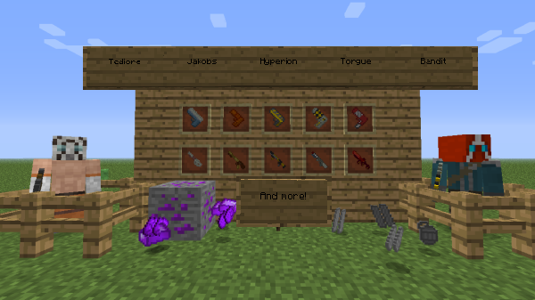 The Borderlands Weapon Mod - Minecraft Mods - CurseForge