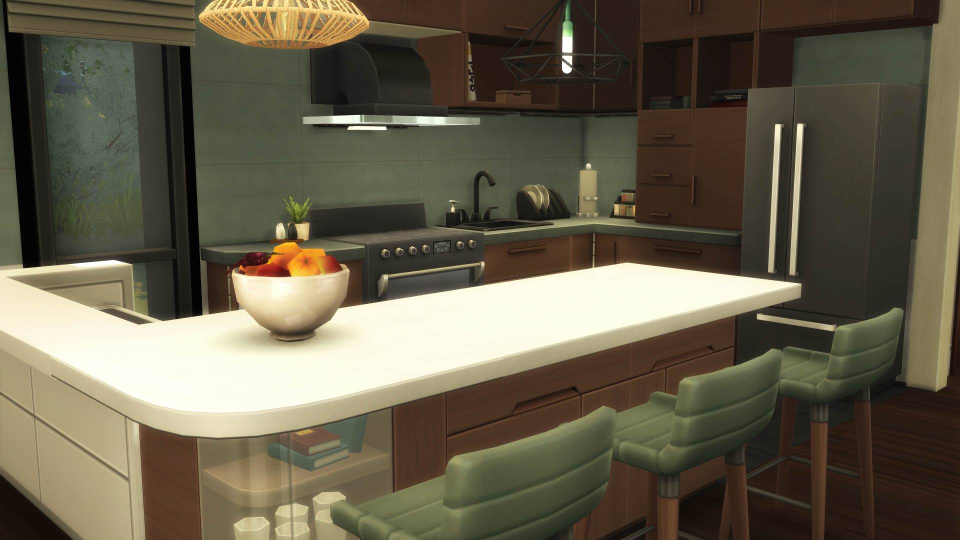 Contemporary Square house - Gallery - The Sims 4 Rooms / Lots - CurseForge