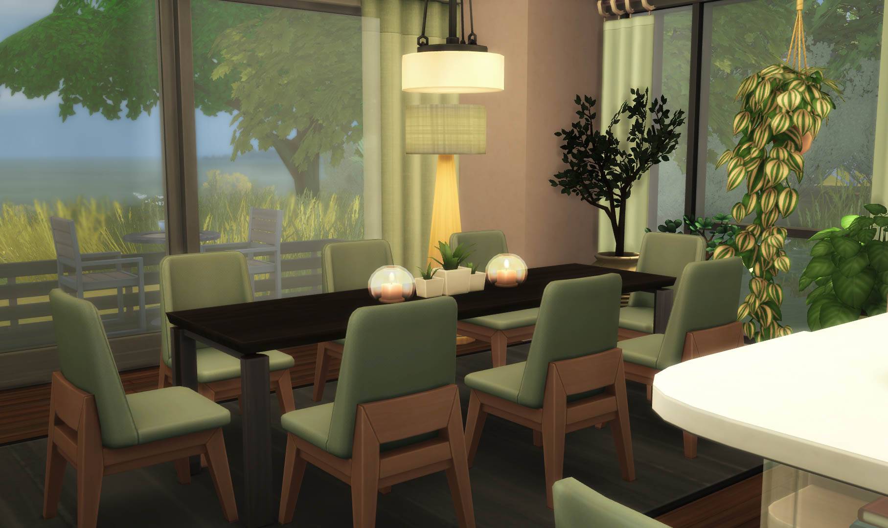 Contemporary Square house - Gallery - The Sims 4 Rooms / Lots - CurseForge