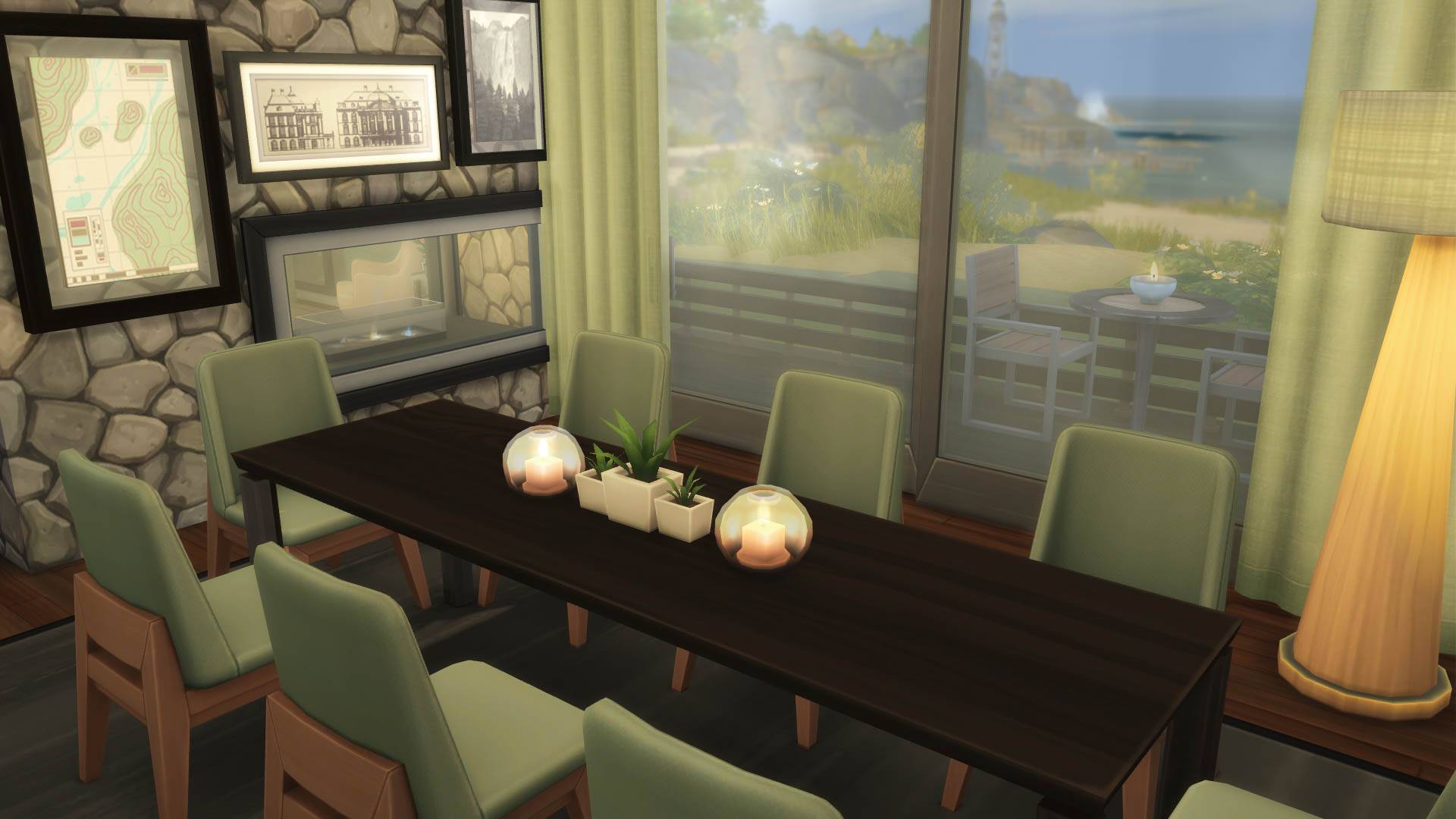 Contemporary Square house - Gallery - The Sims 4 Rooms / Lots - CurseForge