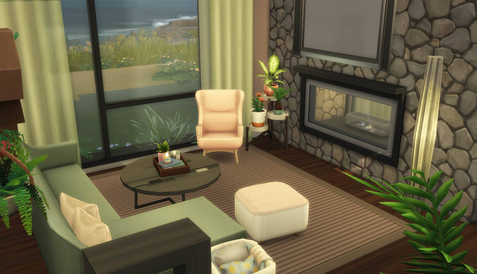 Contemporary Square house - Gallery - The Sims 4 Rooms / Lots - CurseForge