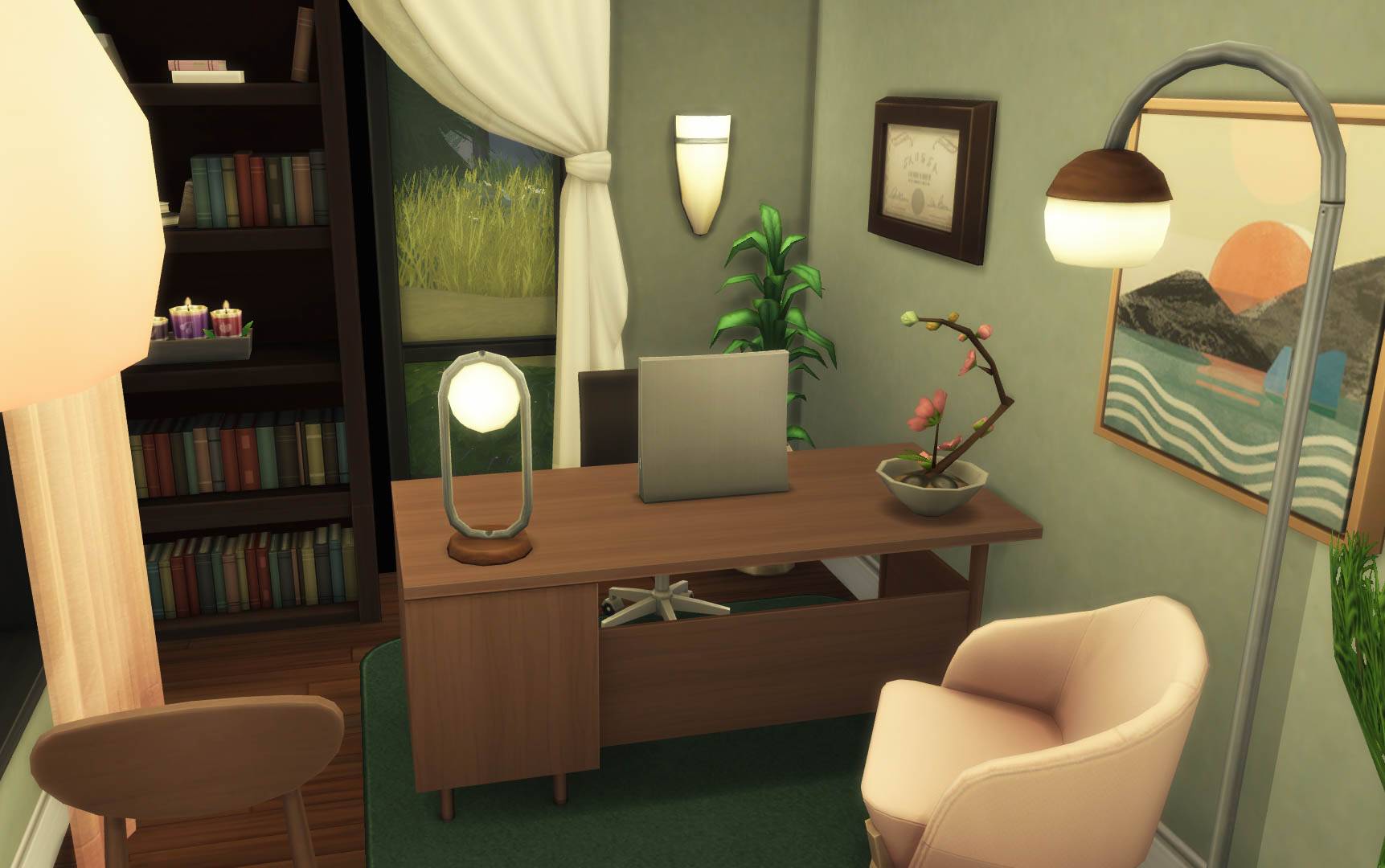 Contemporary Square house - Gallery - The Sims 4 Rooms / Lots - CurseForge