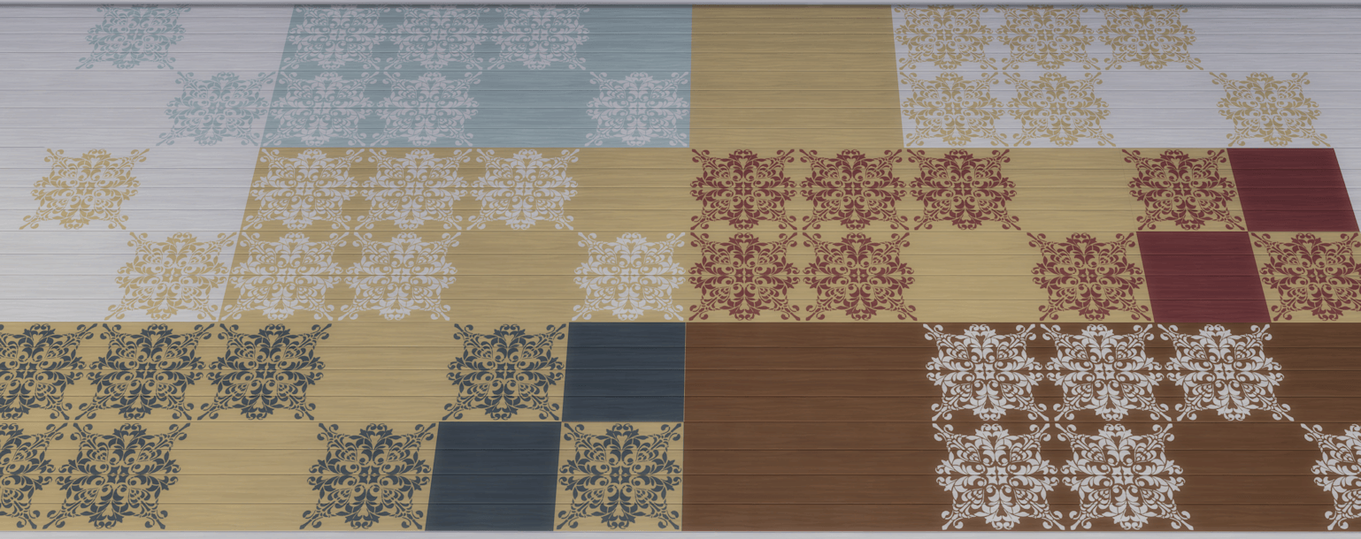 Floor Stencil, Group A (Lace) - The Sims 4 Build / Buy - CurseForge