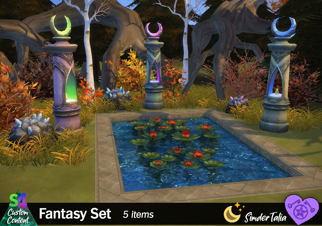 Fantasy Set - Gallery - The Sims 4 Build / Buy - CurseForge