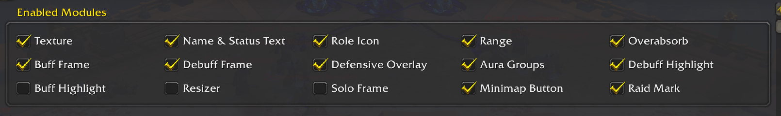 RaidFrameSettings - Blizzard Raid Frames Customization - Gallery ...