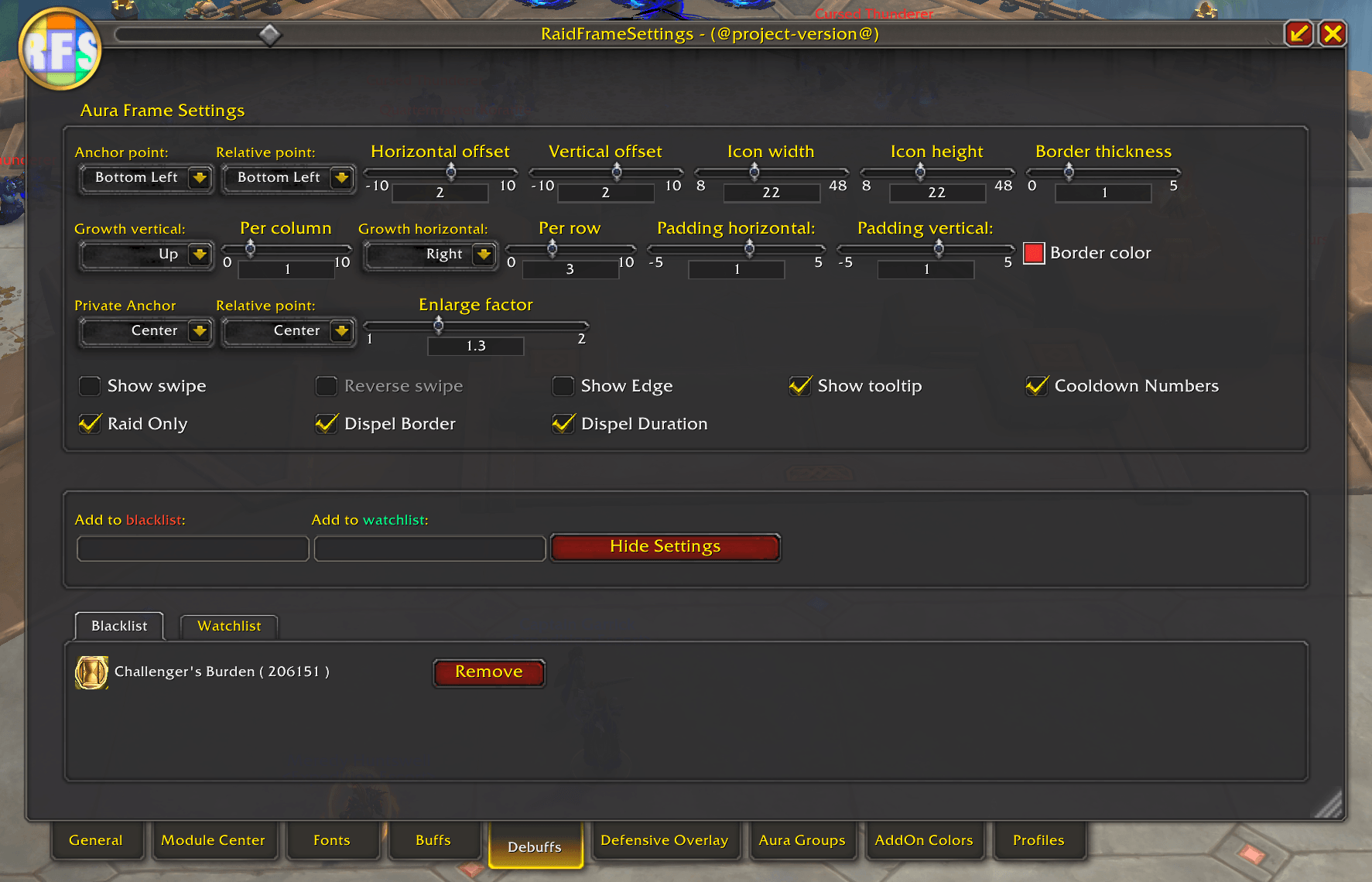 RaidFrameSettings - Blizzard Raid Frames Customization - Gallery ...