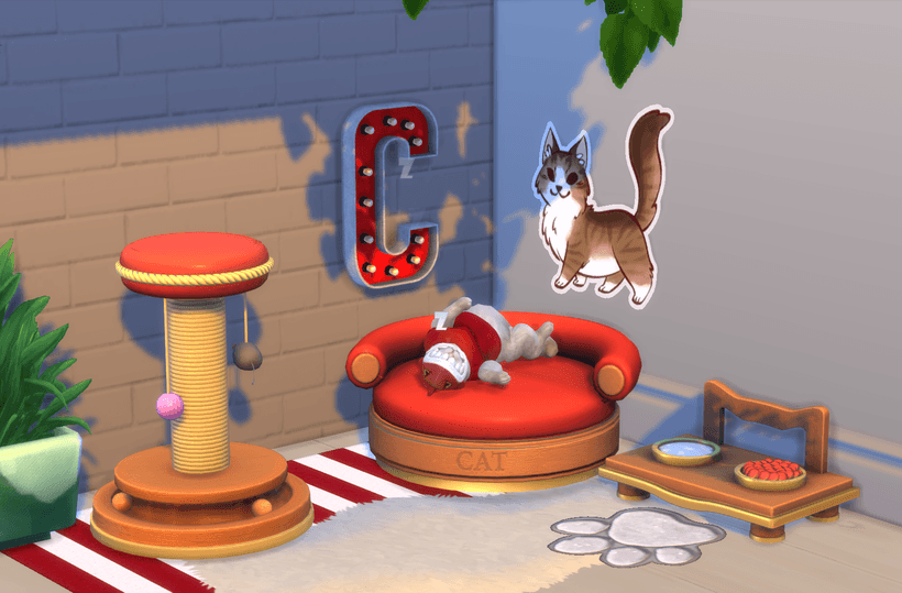 Cat's Stop CC by SNOOTYSIMS - Gallery - The Sims 4 Build / Buy - CurseForge