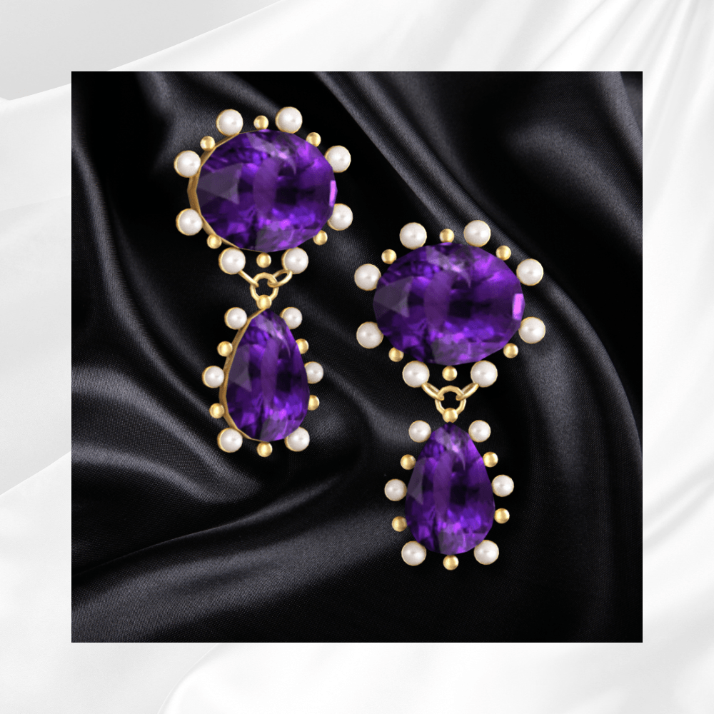 Victorian Amethyst Earrings - Gallery - The Sims 4 Create a Sim ...