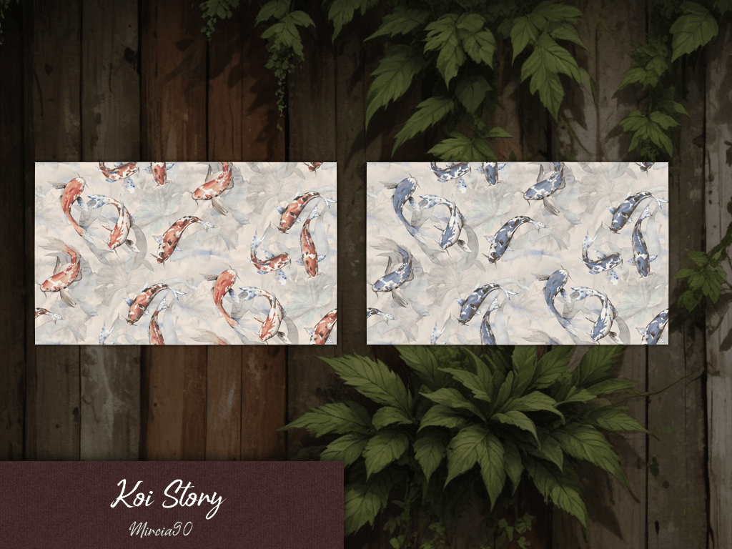 Koi Story #3 - Gallery - The Sims 4 Build / Buy - CurseForge