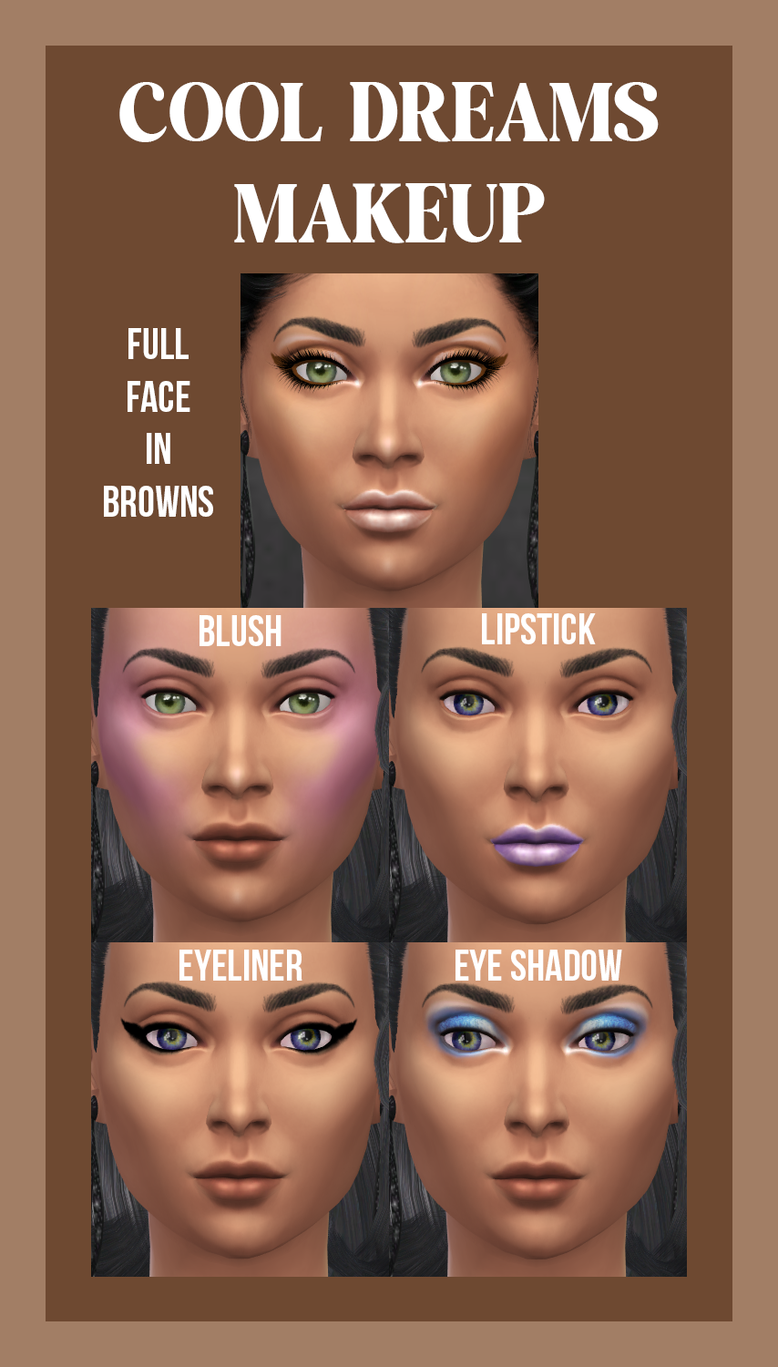 Cool Dreams Makeup Set - Gallery - The Sims 4 Create a Sim - CurseForge