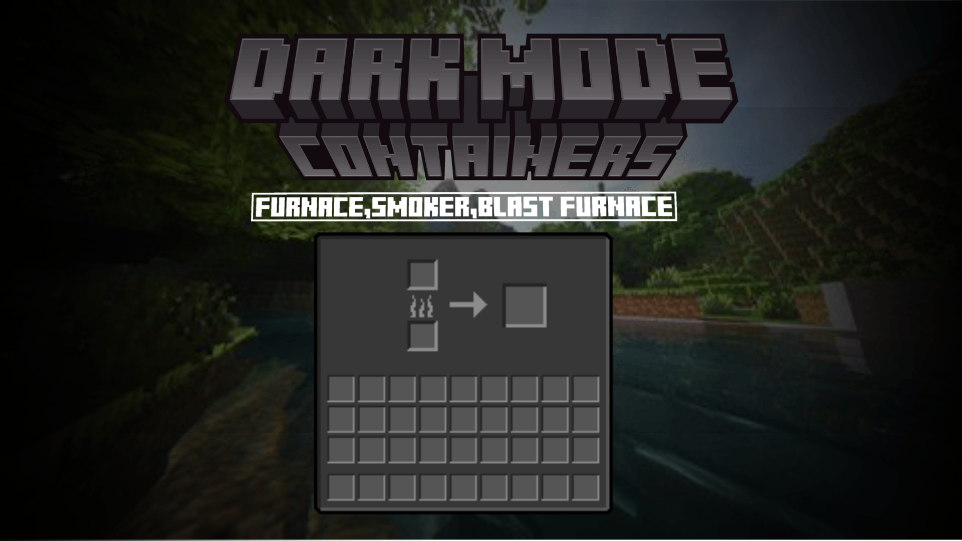 Dark Mode Containers v1 - Gallery - Minecraft Resource Packs - CurseForge