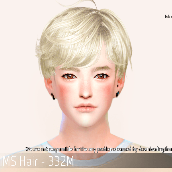 Hair 332M - The Sims 4 Create a Sim - CurseForge