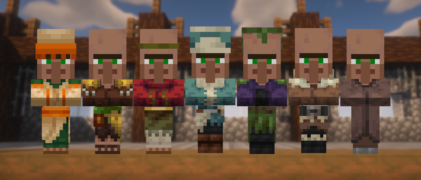 Bigger Baby Villager Heads - Gallery - Minecraft Resource Packs ...