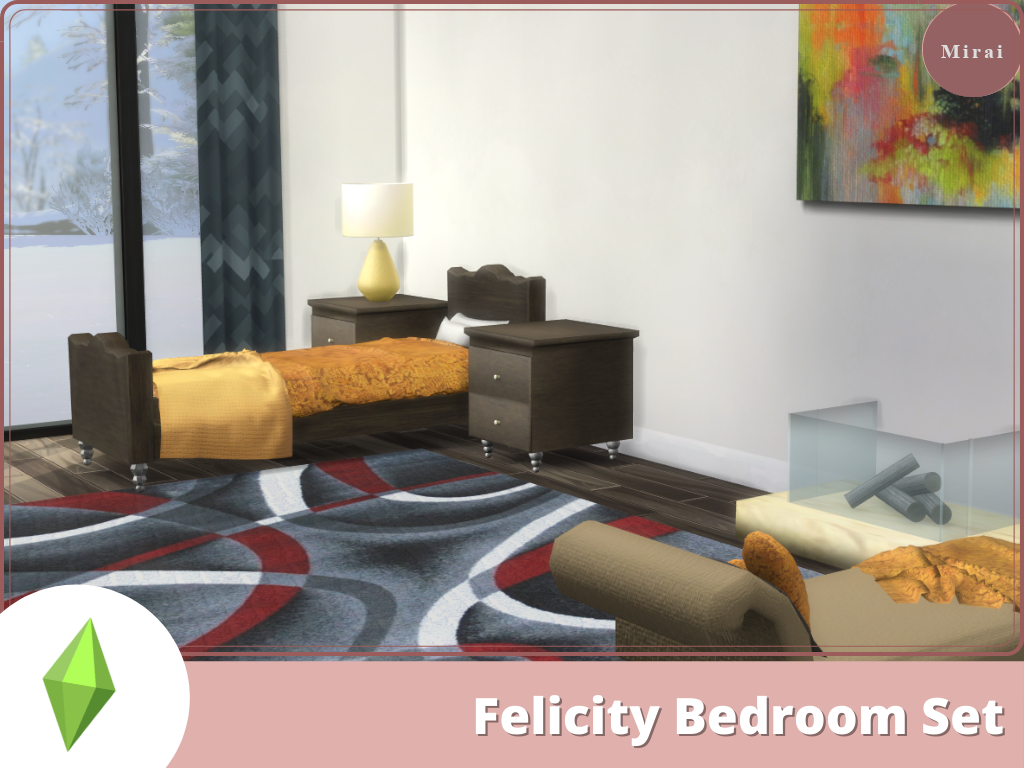 Felicity Bedroom Set - Gallery - The Sims 4 Build / Buy - CurseForge