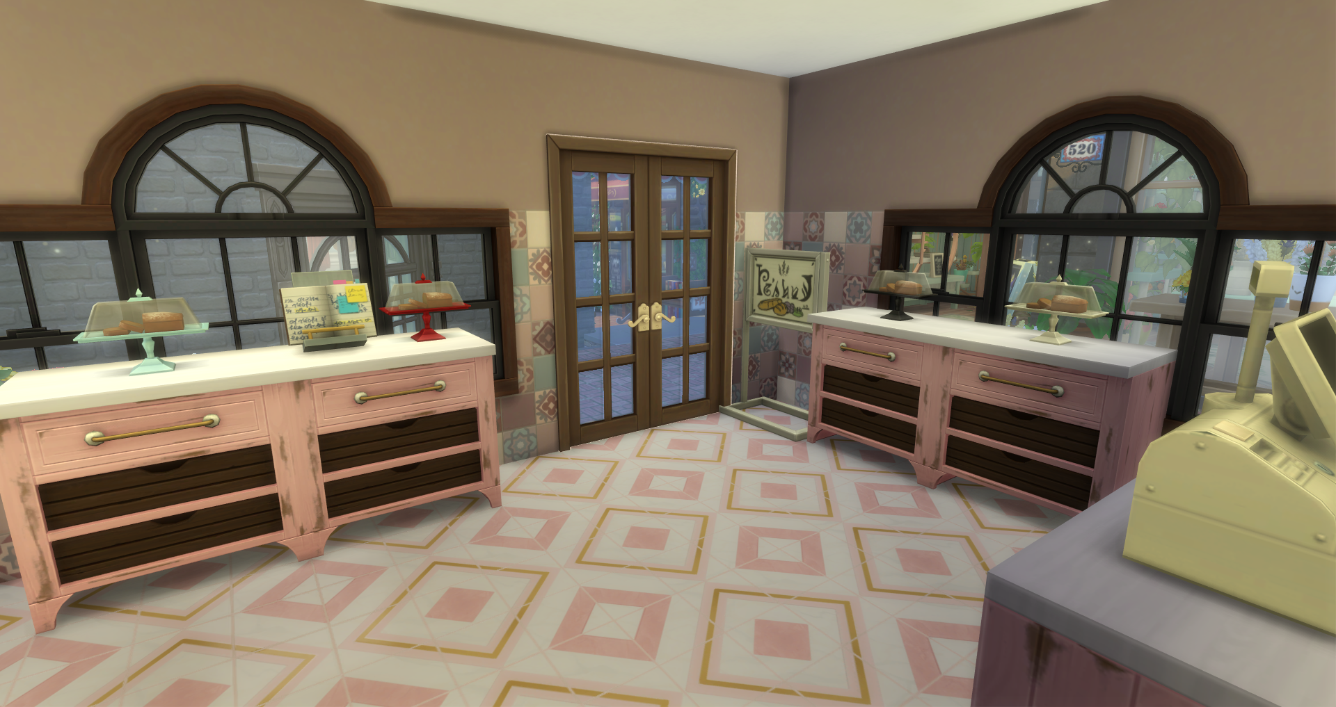 SHOPPING STREET & HOUSE - Gallery - The Sims 4 Rooms / Lots - CurseForge