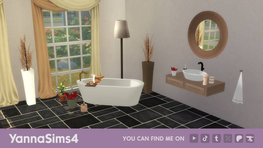 UPDATED - Autumn Bathroom Set - Gallery - The Sims 4 Build / Buy ...