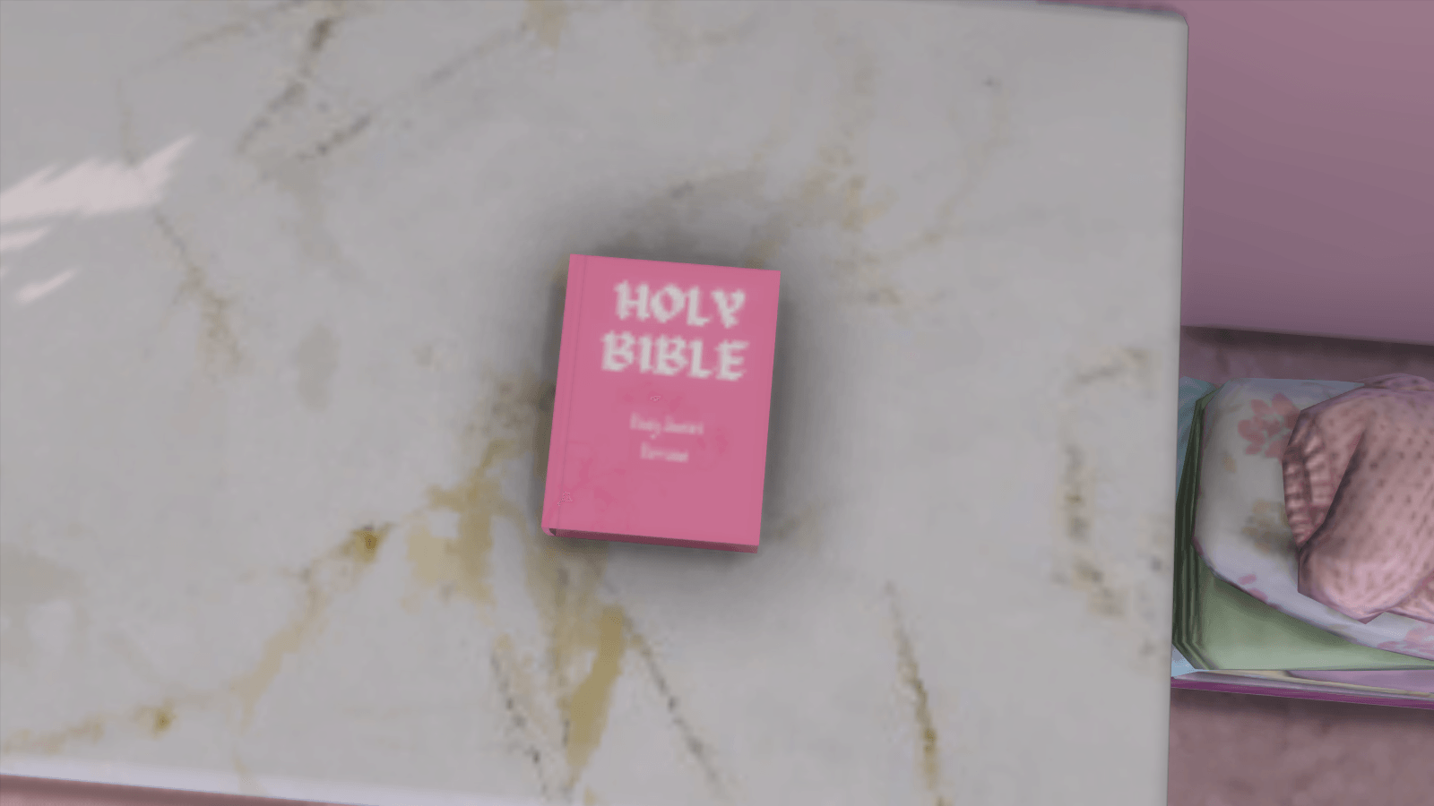 Readable Pink Holy Bible - Gallery - The Sims 4 Build / Buy - CurseForge