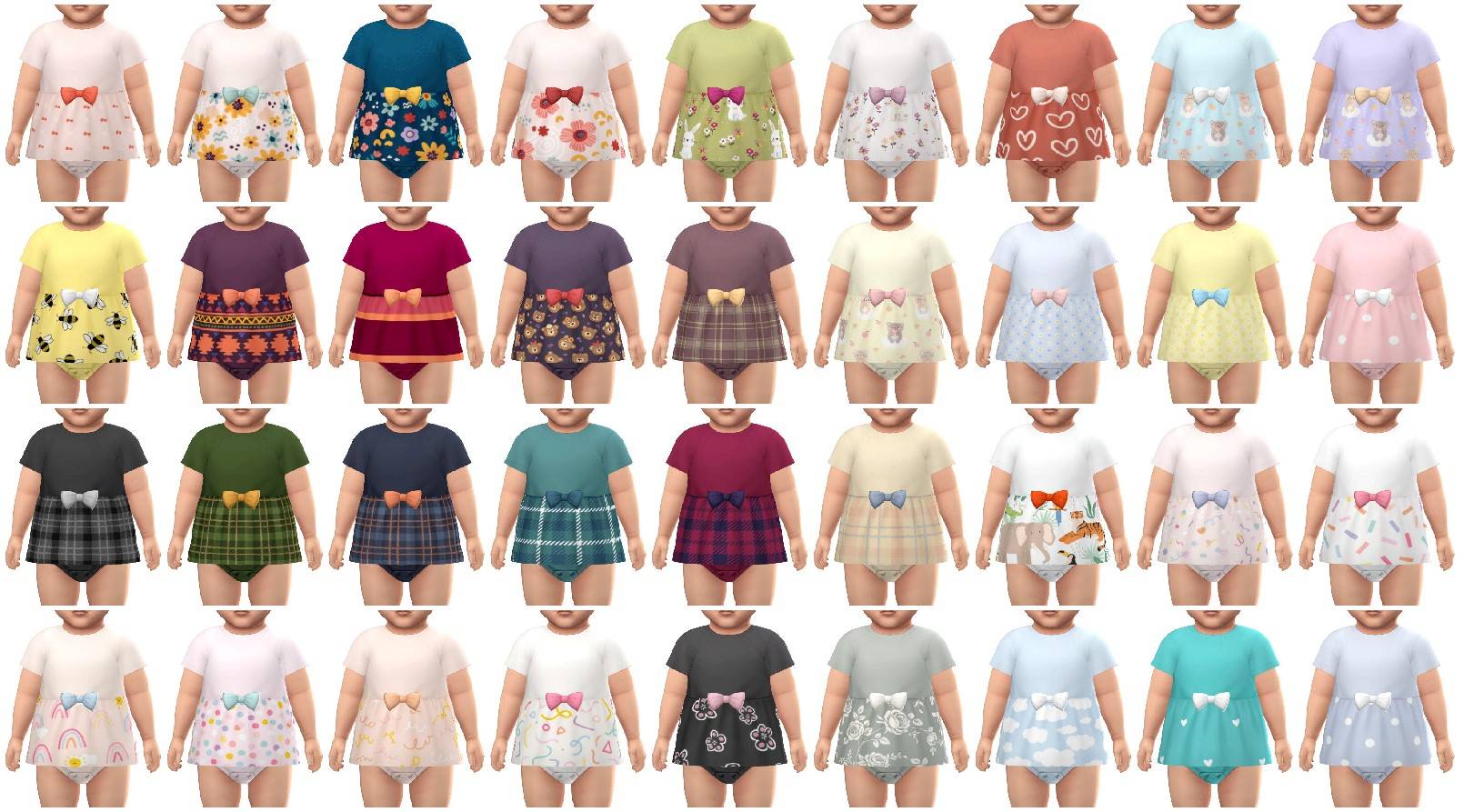 VIOLA - infant outfit - Gallery - The Sims 4 Create a Sim - CurseForge