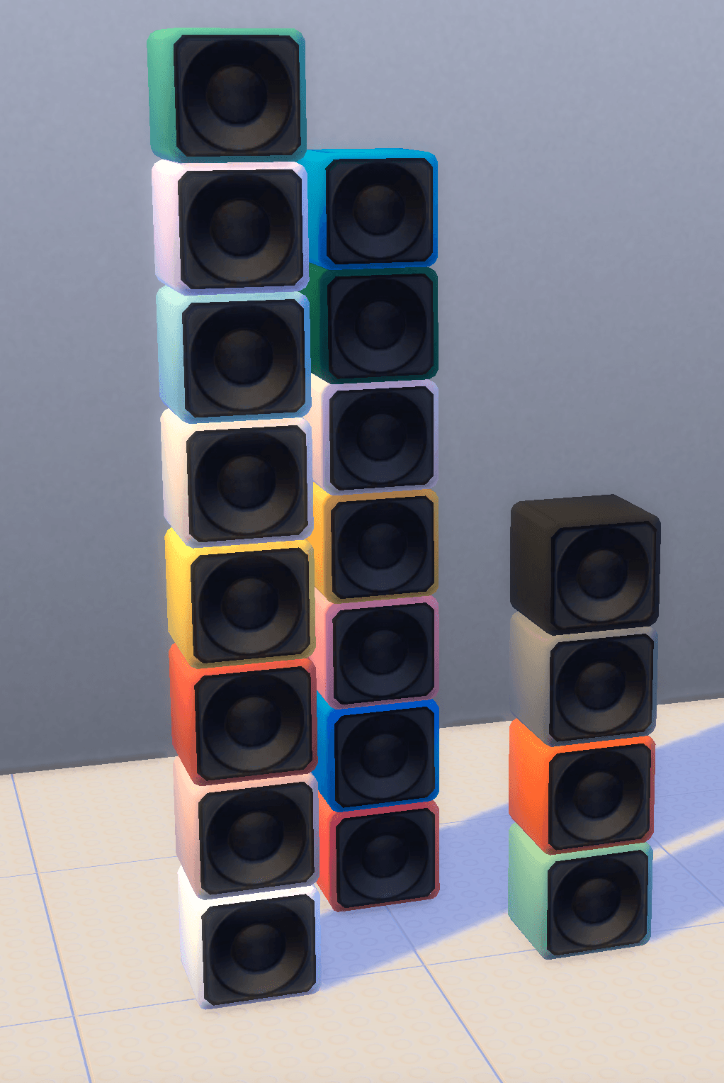 Install Cube Stackable Speaker - The Sims 4 Mods - CurseForge