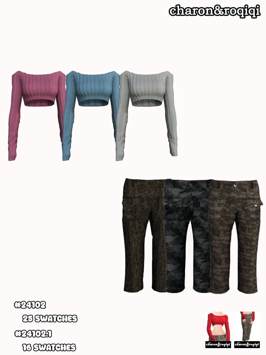 [charon&roqiqi]#24102top - Gallery - The Sims 4 Create a Sim - CurseForge