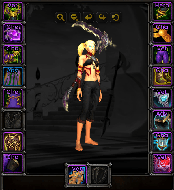 CharacterPanelUpgradeTrack - Gallery - World of Warcraft Addons ...