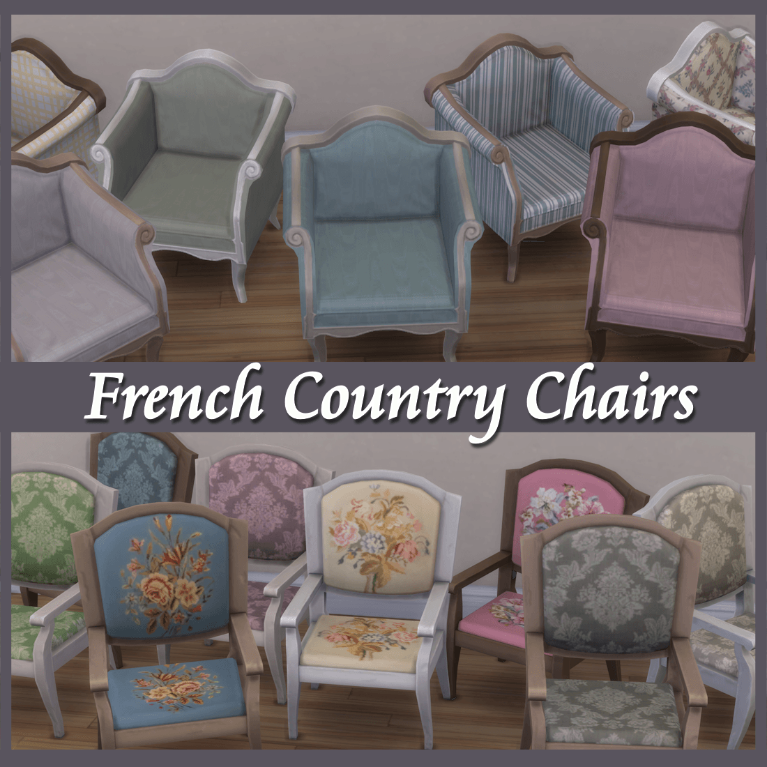 French Country Armchairs - The Sims 4 Build / Buy - CurseForge