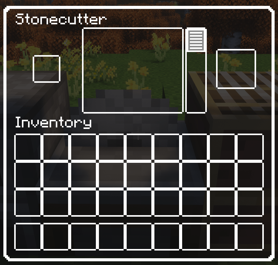 White border and transparent GUI and HUB - Gallery - Minecraft Resource ...