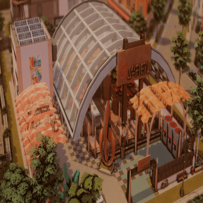 Train Station Terminal - Gallery - The Sims 4 Rooms / Lots - CurseForge