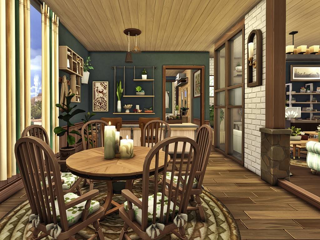 Cozy Home - Dining Room 1 - Gallery - The Sims 4 Rooms / Lots - CurseForge