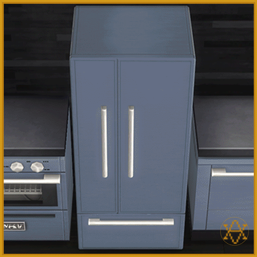 New Mesh - BG Fridge Electric (DHD Addon) - Gallery - The Sims 4 Build ...