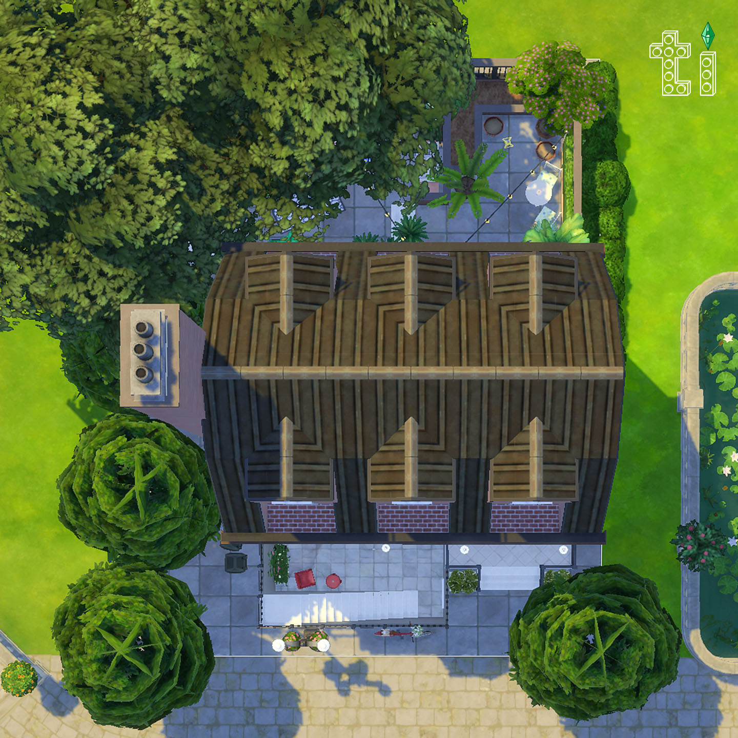 TapeiGuanas - Mossy Lane - Gallery - The Sims 4 Rooms / Lots - CurseForge
