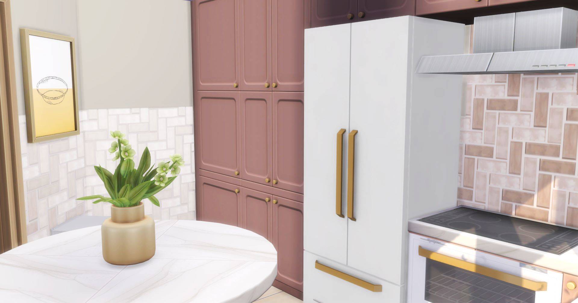 Corner Kitchen - The Sims 4 Rooms / Lots - CurseForge