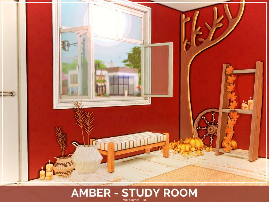Amber Studyroom - Gallery - The Sims 4 Rooms / Lots - CurseForge