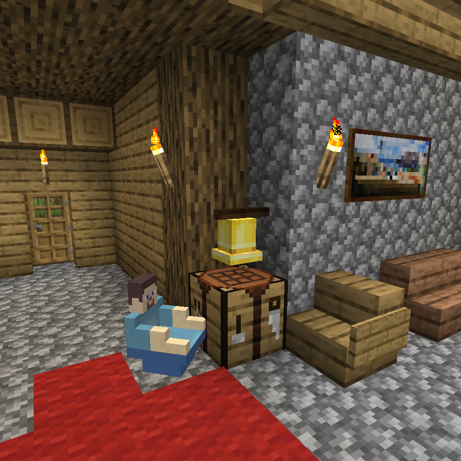 Steve Chair - Gallery - Minecraft Mods - CurseForge