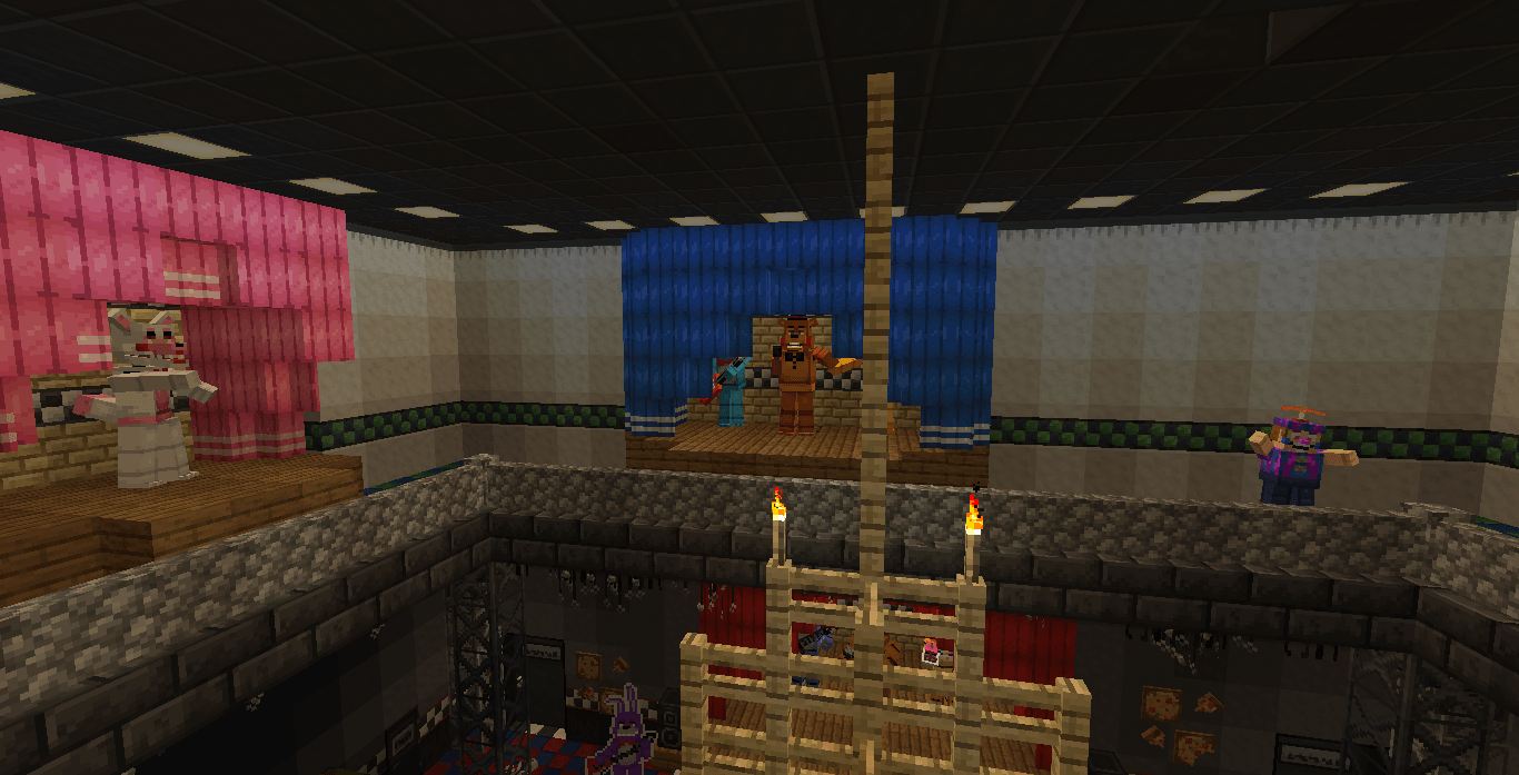 thefredfox17 fnaf pack and world download - Gallery - Minecraft ...