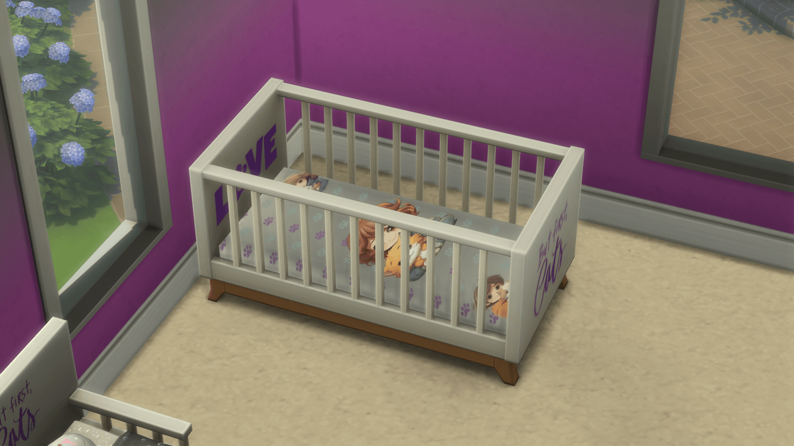 The Kitty Infant Crib Recolor (Base Game) - Gallery - The Sims 4 Build ...