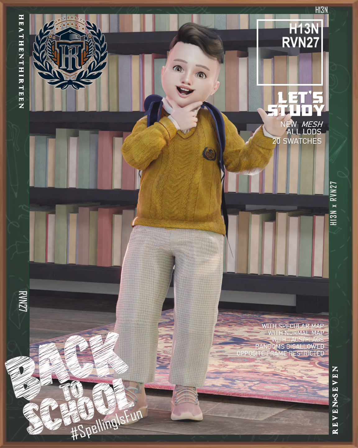 Toddler's College Style Necktie Sweater Suit Winter School Uniform ...