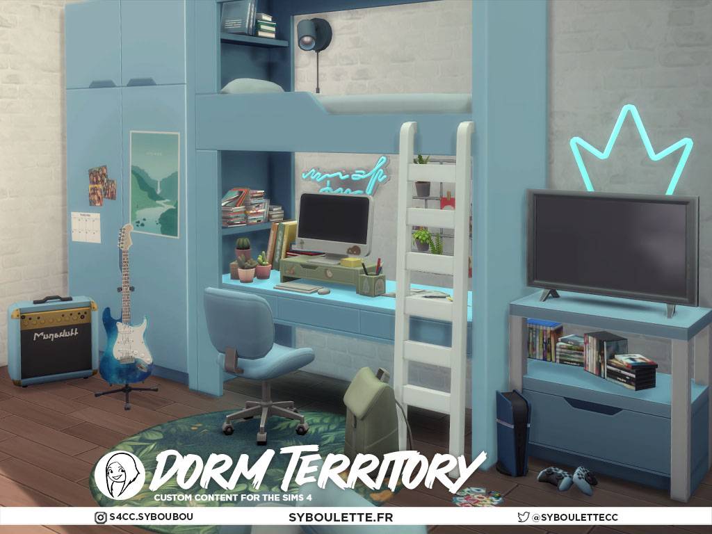 Dorm Territory (2024) - Gallery - The Sims 4 Build / Buy - CurseForge