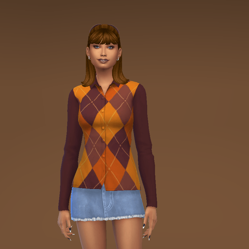 Diamond In The Ruff Blouse - Gallery - The Sims 4 Create a Sim - CurseForge