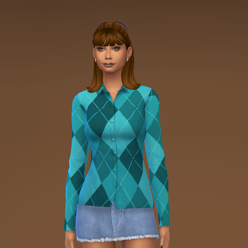 Diamond In The Ruff Blouse - Gallery - The Sims 4 Create a Sim - CurseForge