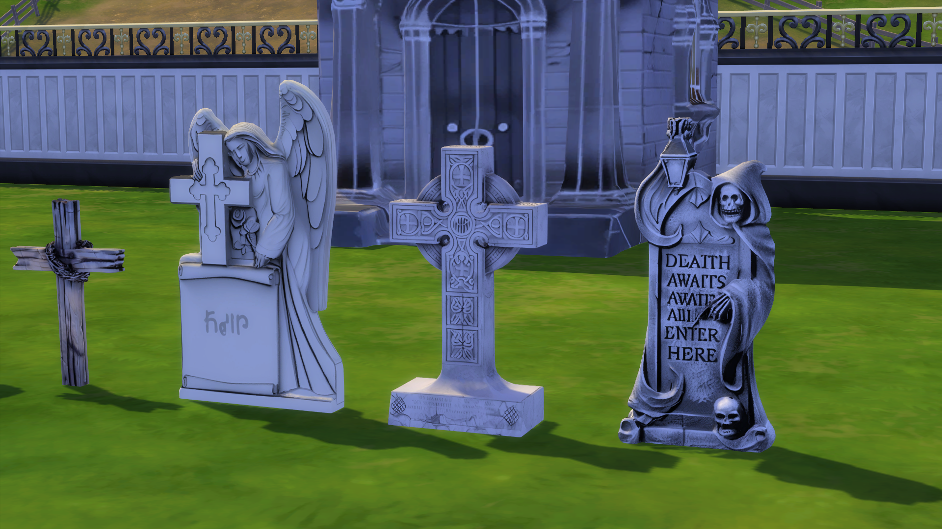 Cemetery pack by Jochi - Gallery - The Sims 4 Build / Buy - CurseForge