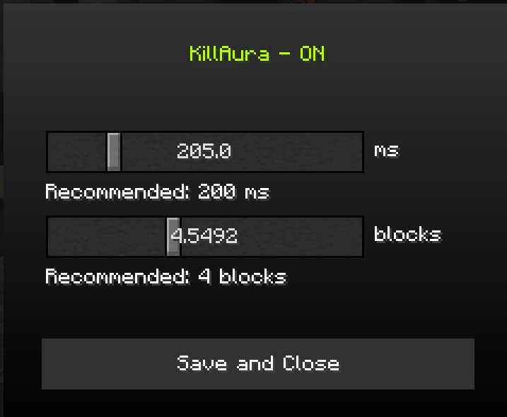 Advanced Kill aura - Gallery - Minecraft Mods - CurseForge
