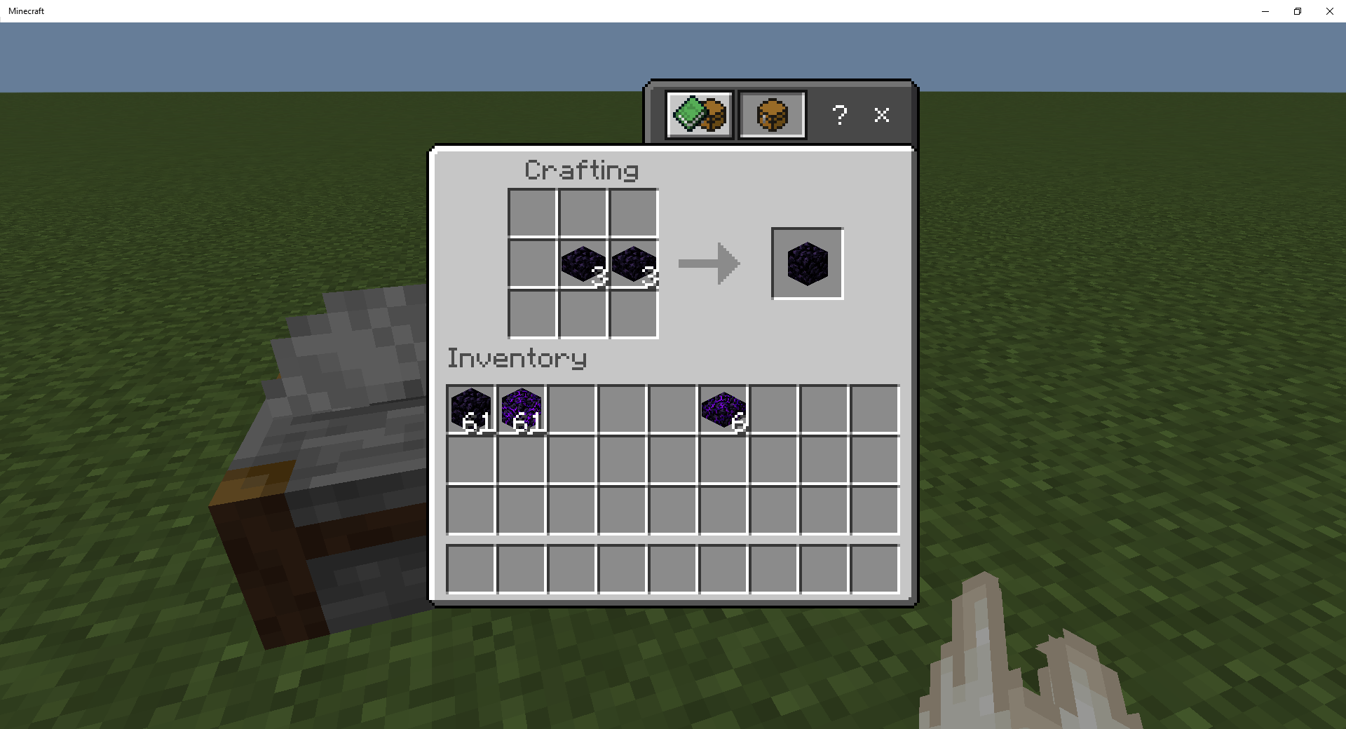 Obsidian Slabs - Gallery - Minecraft Bedrock Addons - CurseForge