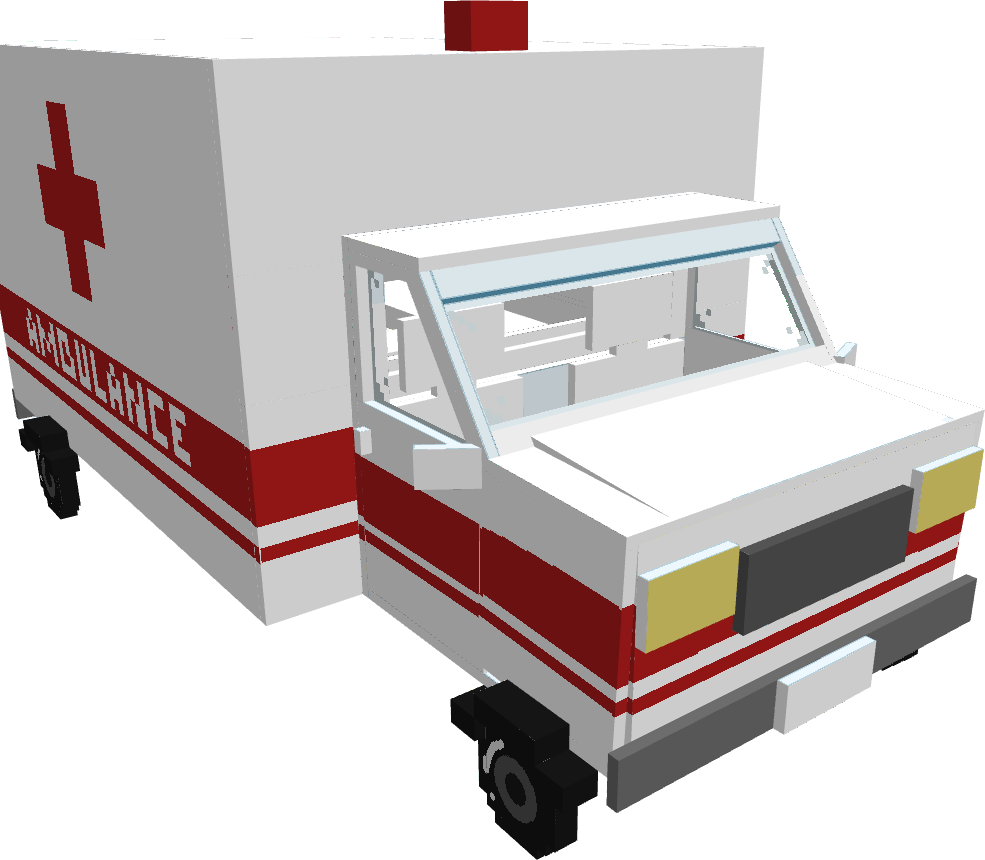 Emergency car and helicopter by JCC - Gallery - Minecraft Mods - CurseForge