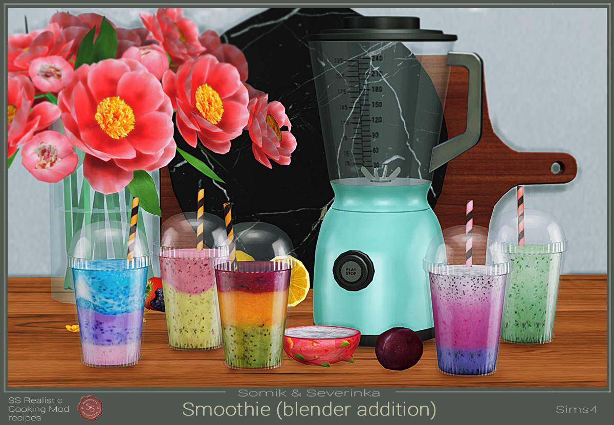 Smoothie for The Functional Blender - The Sims 4 Mods - CurseForge