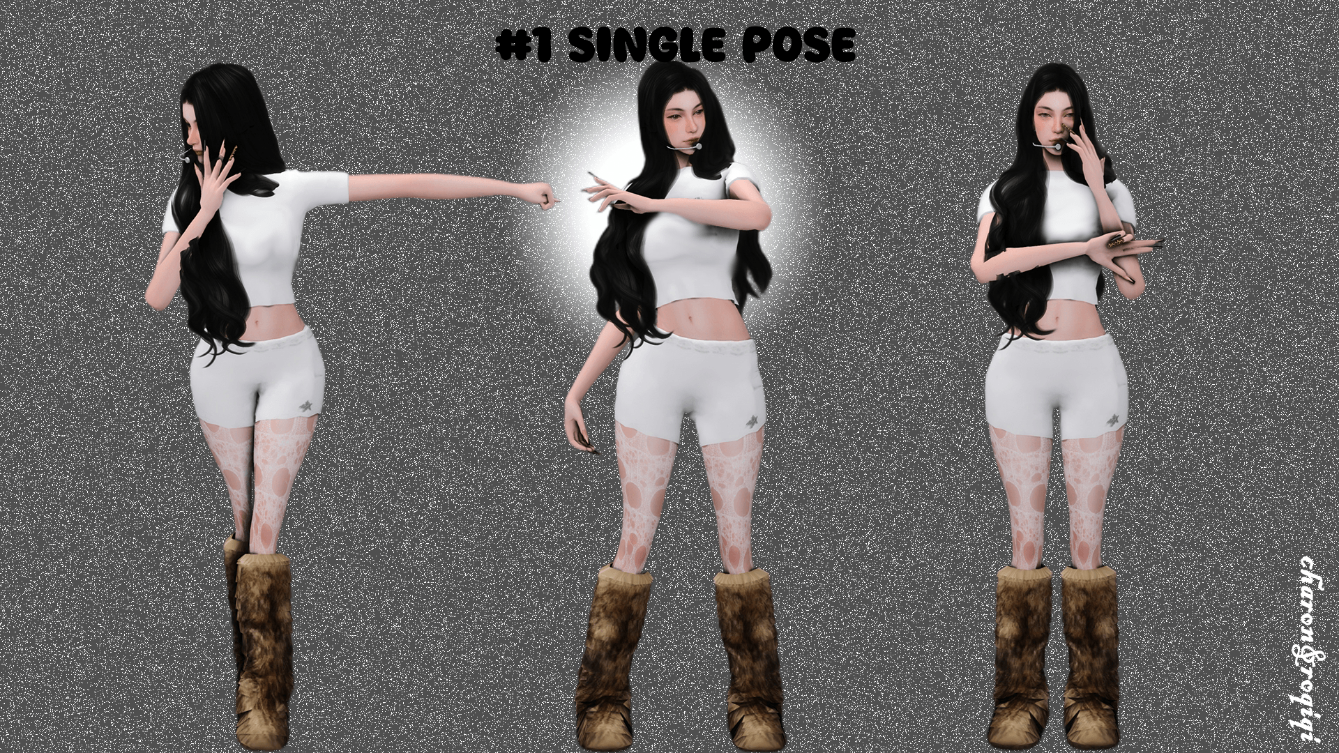 [charon&roqiqi]#1 single pose - Gallery - The Sims 4 Mods - CurseForge