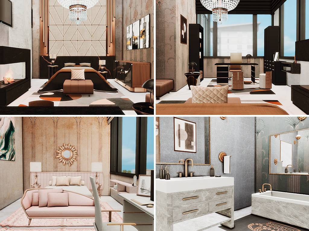 Valentino Apartment - The Sims 4 Rooms / Lots - CurseForge