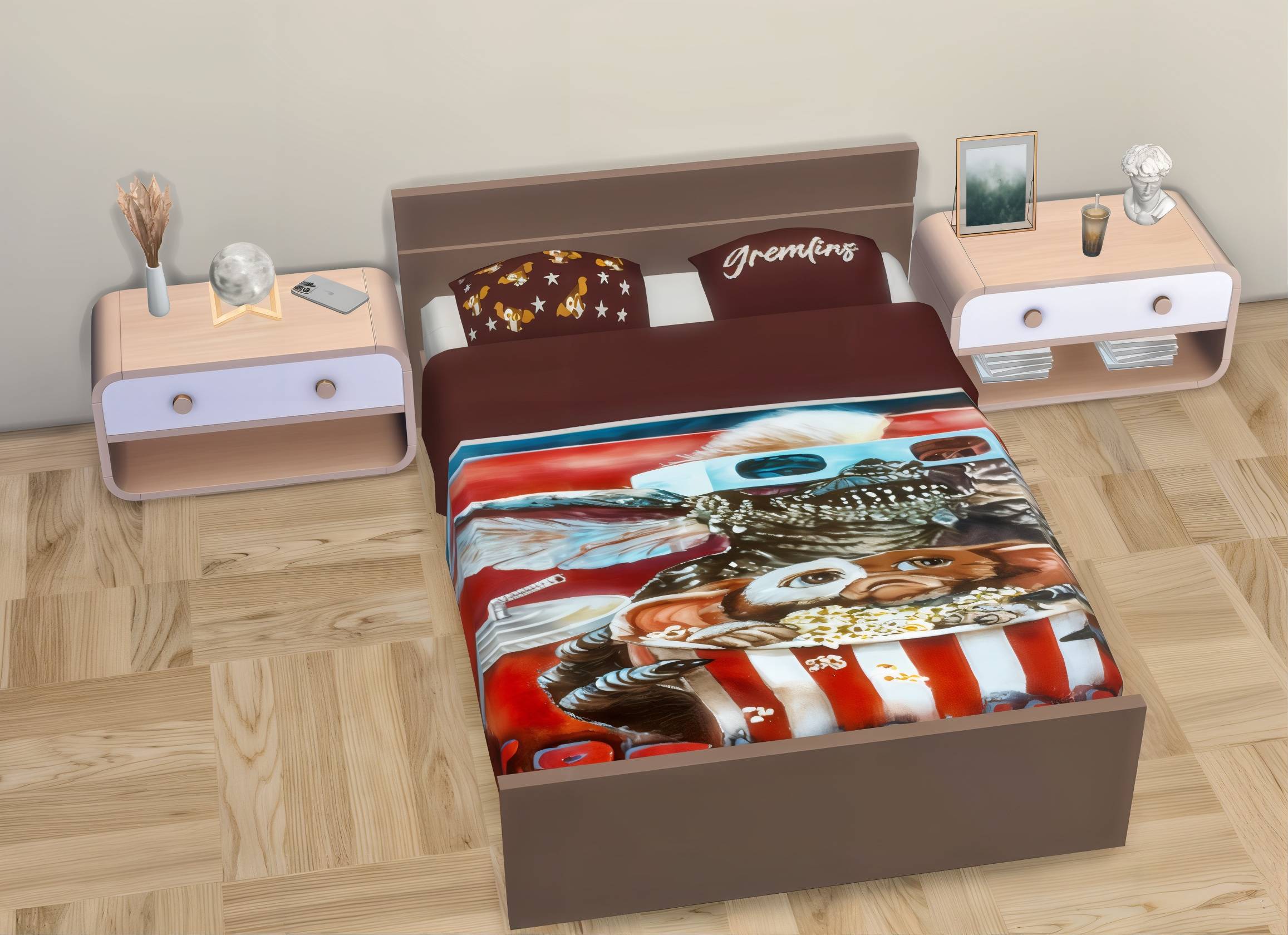 Happy fall bed cover set #2 - The Sims 4 Build / Buy - CurseForge