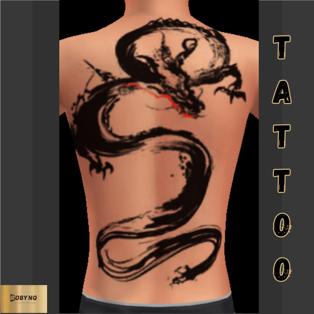 Robynq Tattoo RL1222 - Basegame compatible - The Sims 4 Create a Sim ...