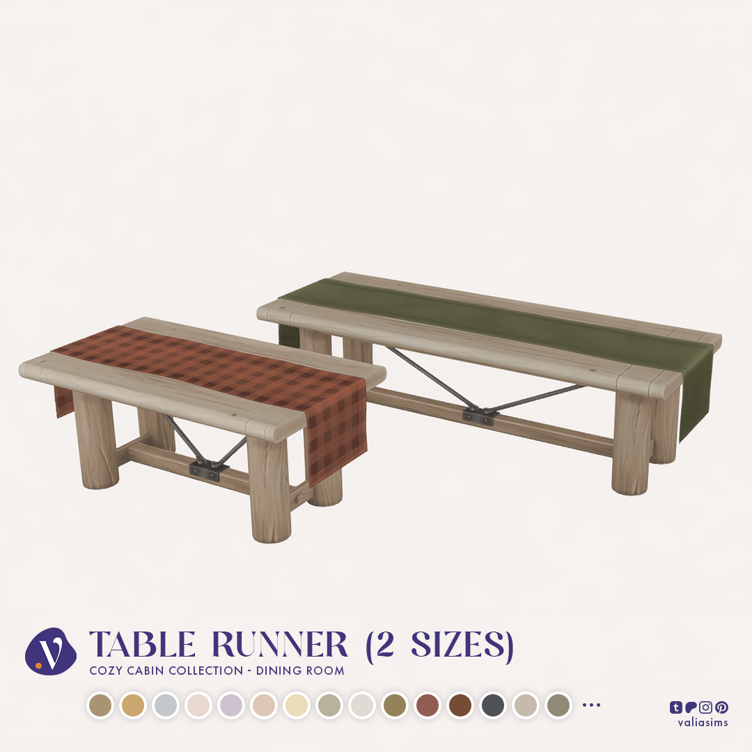 Cozy Cabin Collection - Dining Room - Gallery - The Sims 4 Build / Buy ...